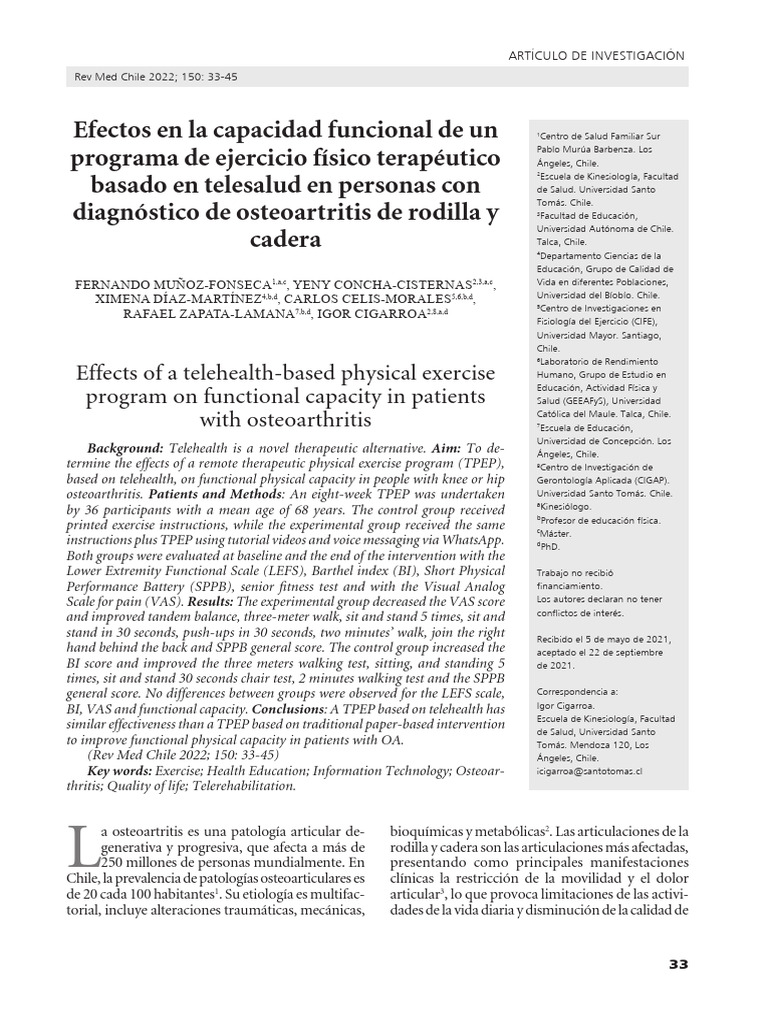 0717 6163 RMC 150 01 0033 | PDF | Osteoartritis | Índice de masa corporal