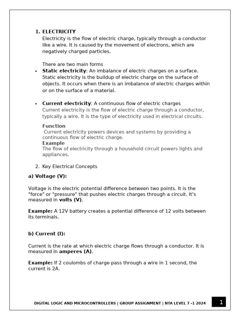 Electricity | PDF | Bipolar Junction Transistor | Semiconductors