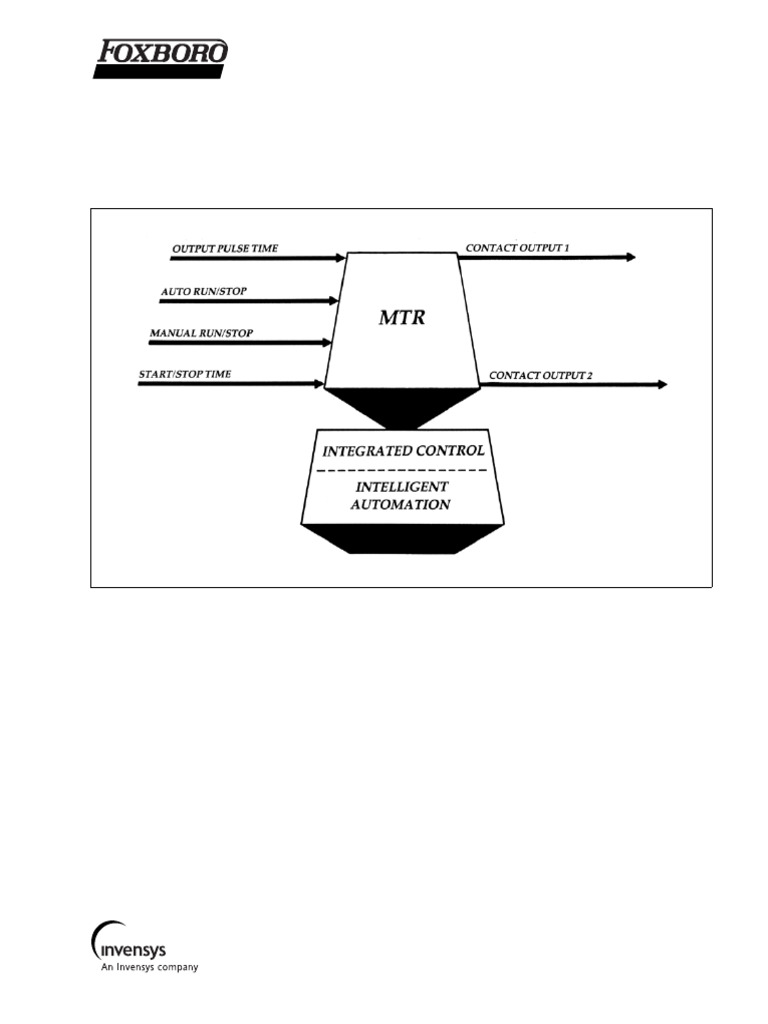I/A Series Software Motor (MTR) Control Block: PSS 21S-3D3 B4 | PDF | Parameter (Computer ...