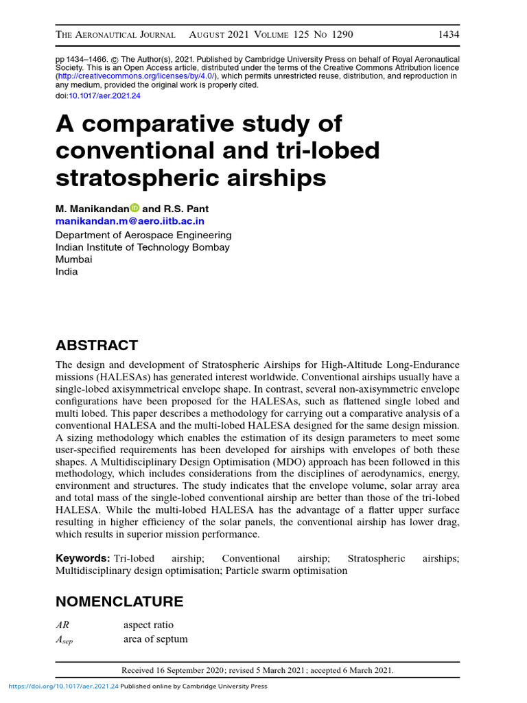 A_comparative_study_of_conventional_and_tri-lobed_ | PDF | Drag ...