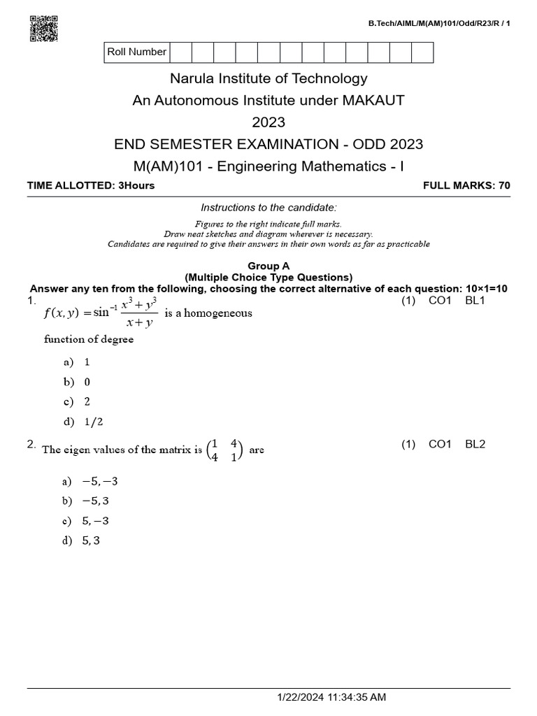M(AM)101_189 | PDF | Mathematical Concepts | Mathematical Objects