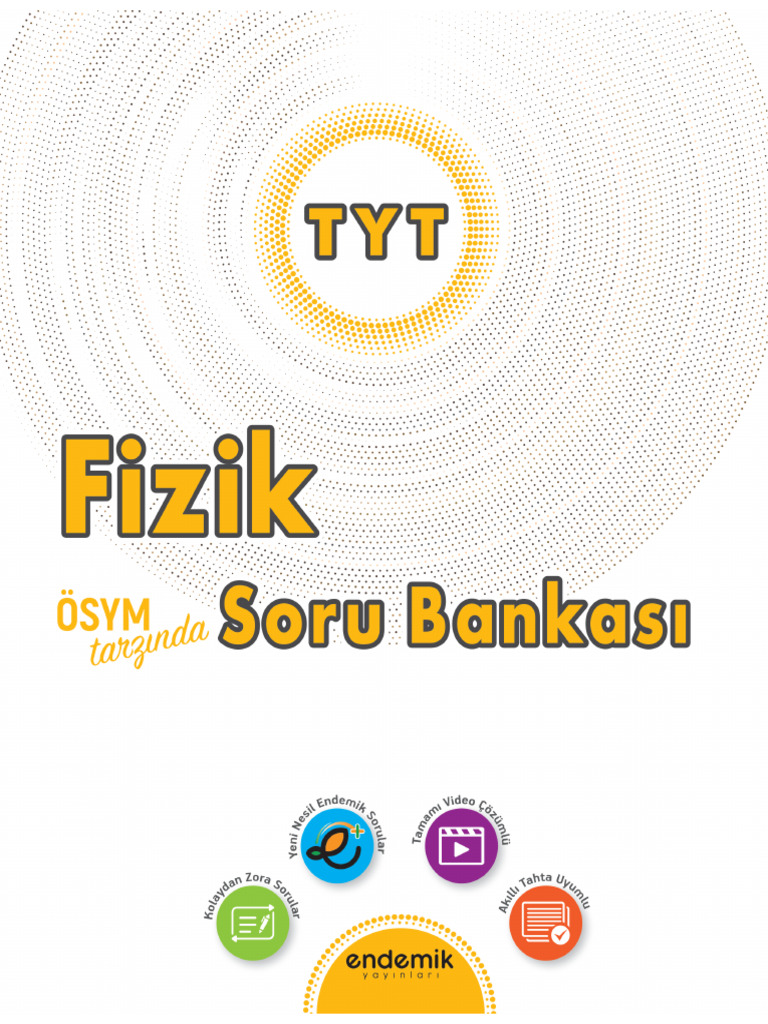 2025 Endemik TYT Fizik Soru Bankası | PDF