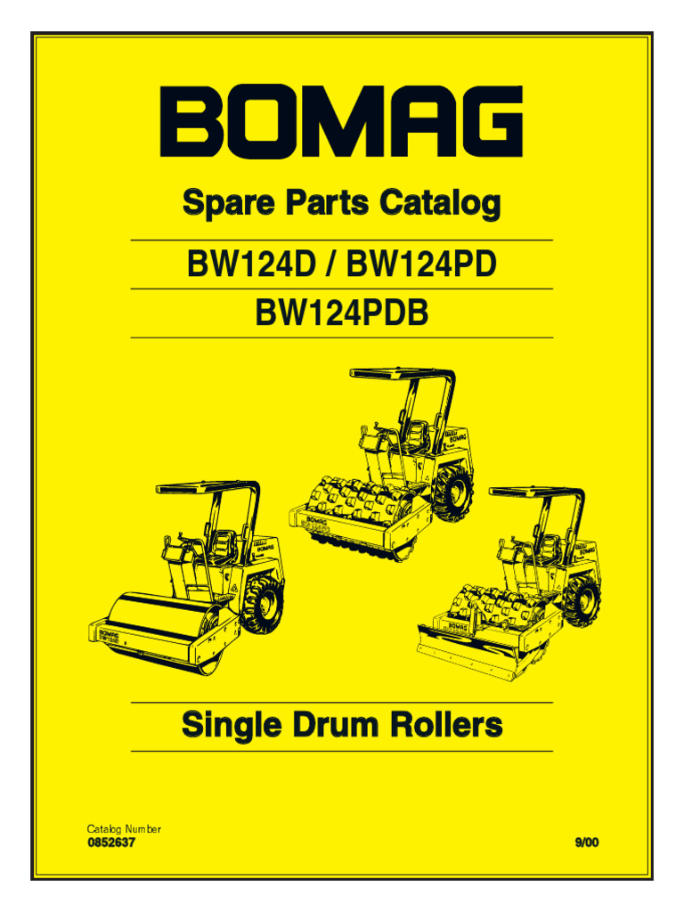 Baymag 124 D Parts Manual | PDF | Screw | Engines