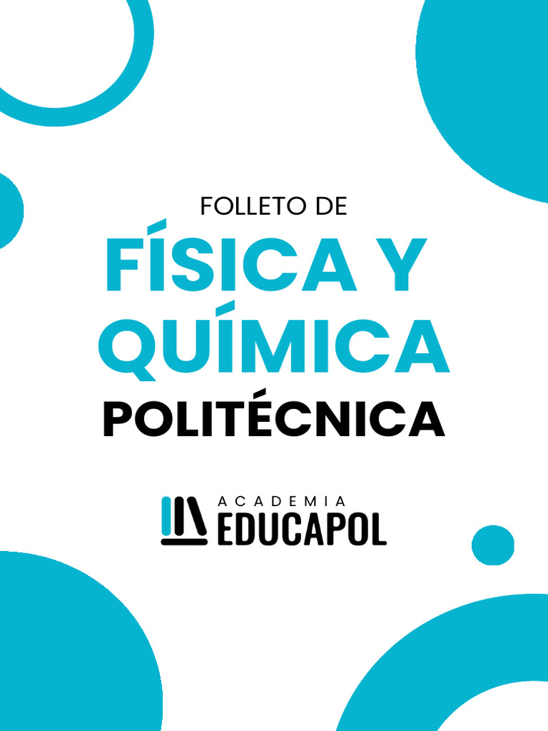 Folleto Física y Química Guayaquil | PDF