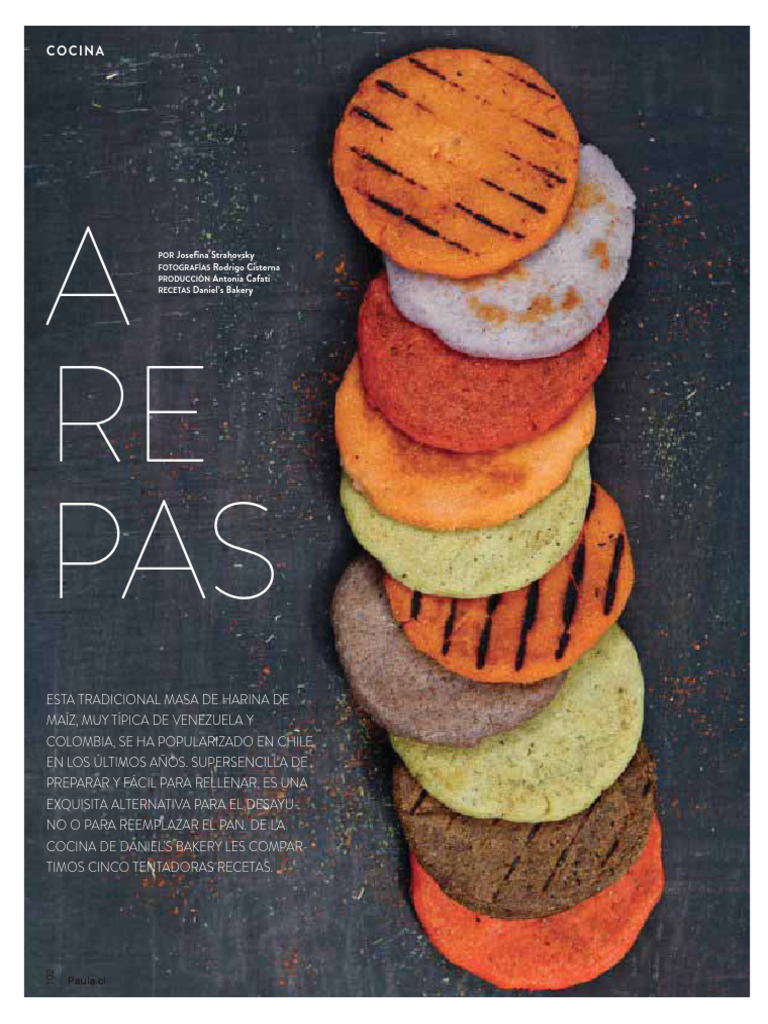 Recetas de Arepas Tradicionales | PDF | Maíz | Cilantro