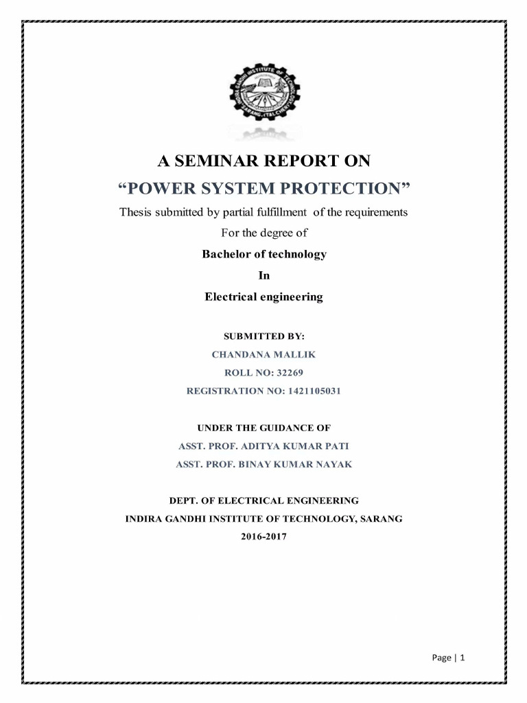Power System Protection and Control | PDF