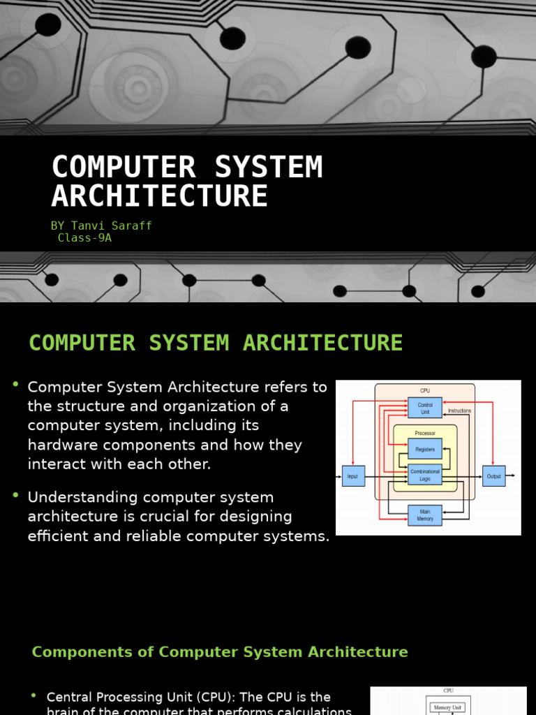Computer System Architecture | PDF | Computer Data Storage | Central ... Computer System Architecture | PDF | Computer Data Storage | Central ...