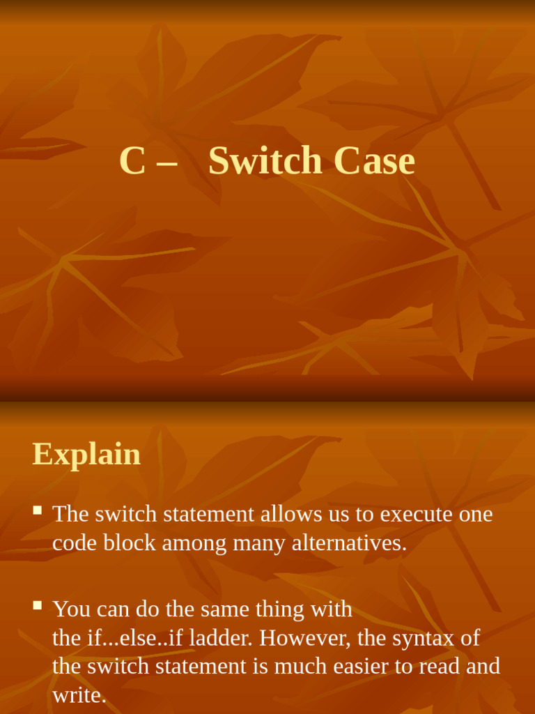 C language | PDF C language | PDF