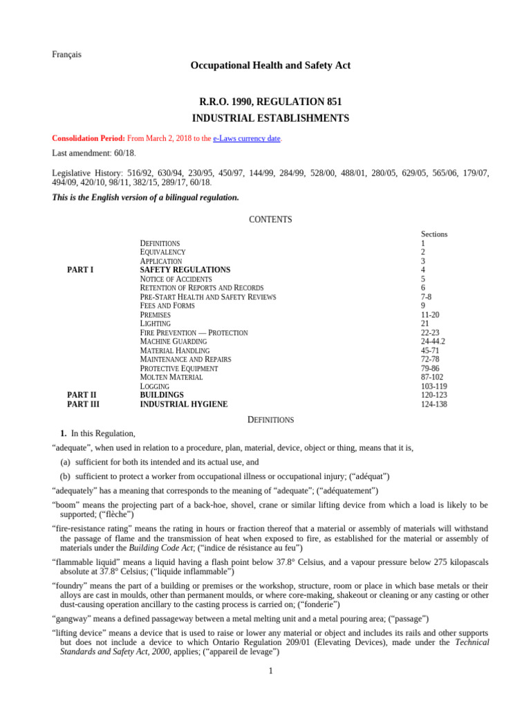 900851_e | PDF | Occupational Safety And Health | Elevator