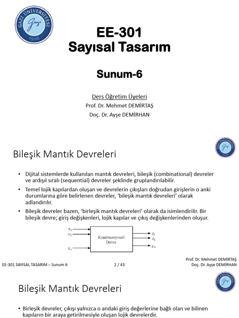 EE-301 Sunum 6 | PDF