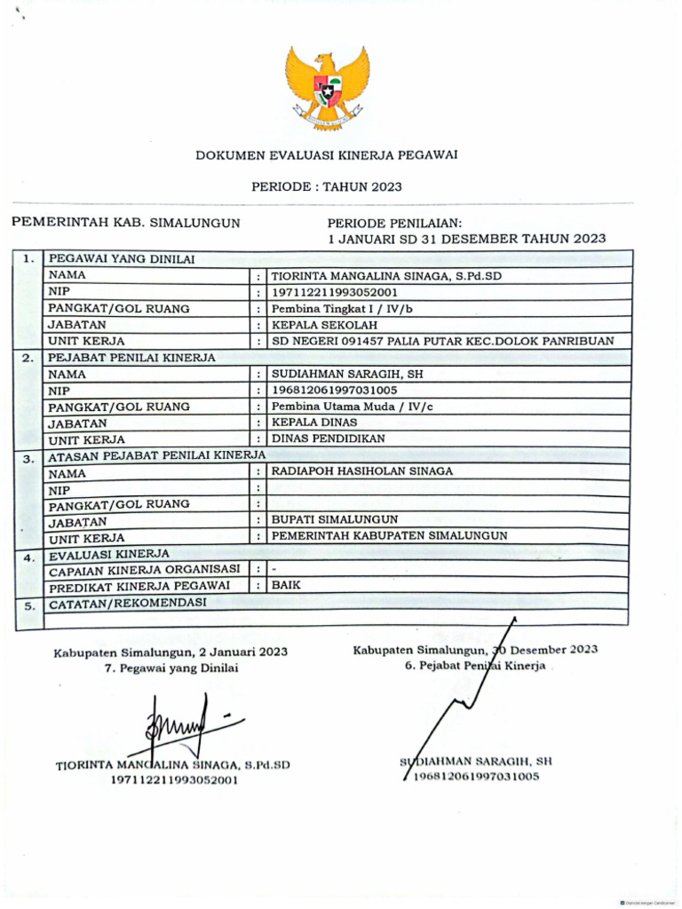 SKP Tahun 2023 (1) - Compressed | PDF