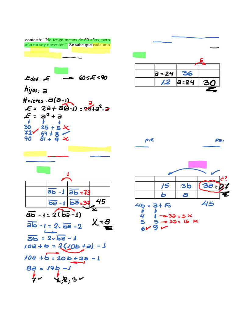 RM - EDADES - T7 - solucionario | PDF