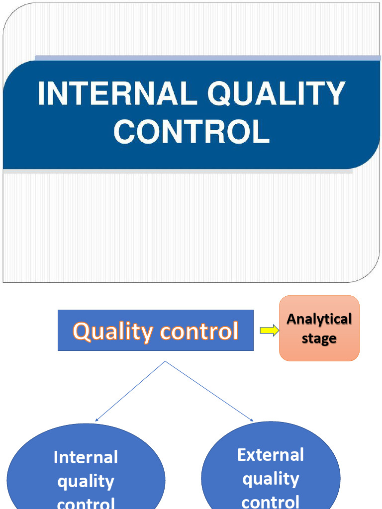 1 Internal Quality Control | PDF