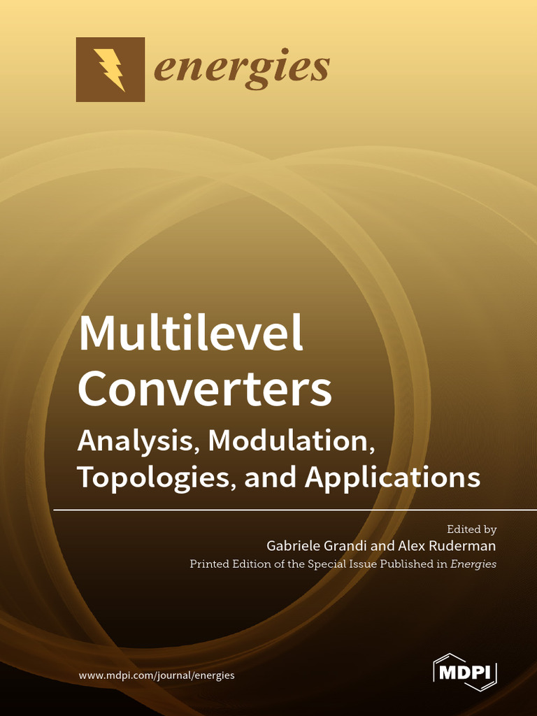 Multilevel Converters Analysis Modulation Topologies and Applications ...