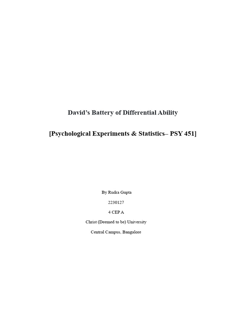 DBDA | PDF