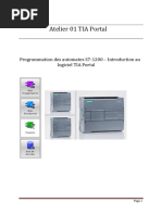 Tuto TIA PORTAL FR | PDF | Entrée/Sortie | Programmation informatique