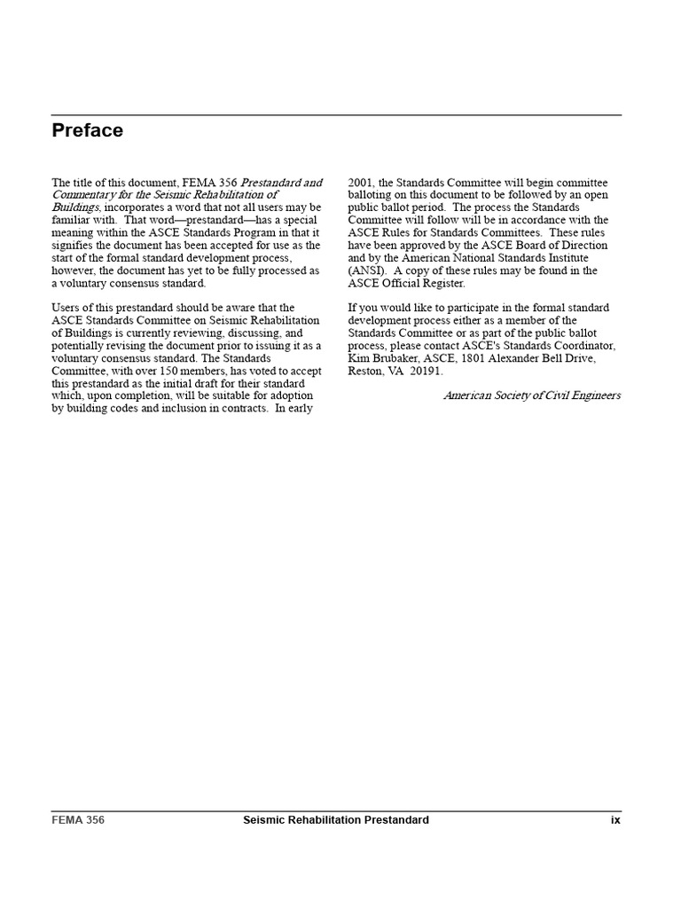 fema356-part2 | PDF | Framing (Construction) | Building Materials