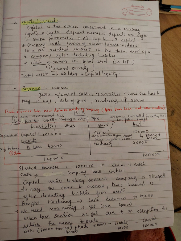 Accounting Note 4 Anglais Francais | PDF