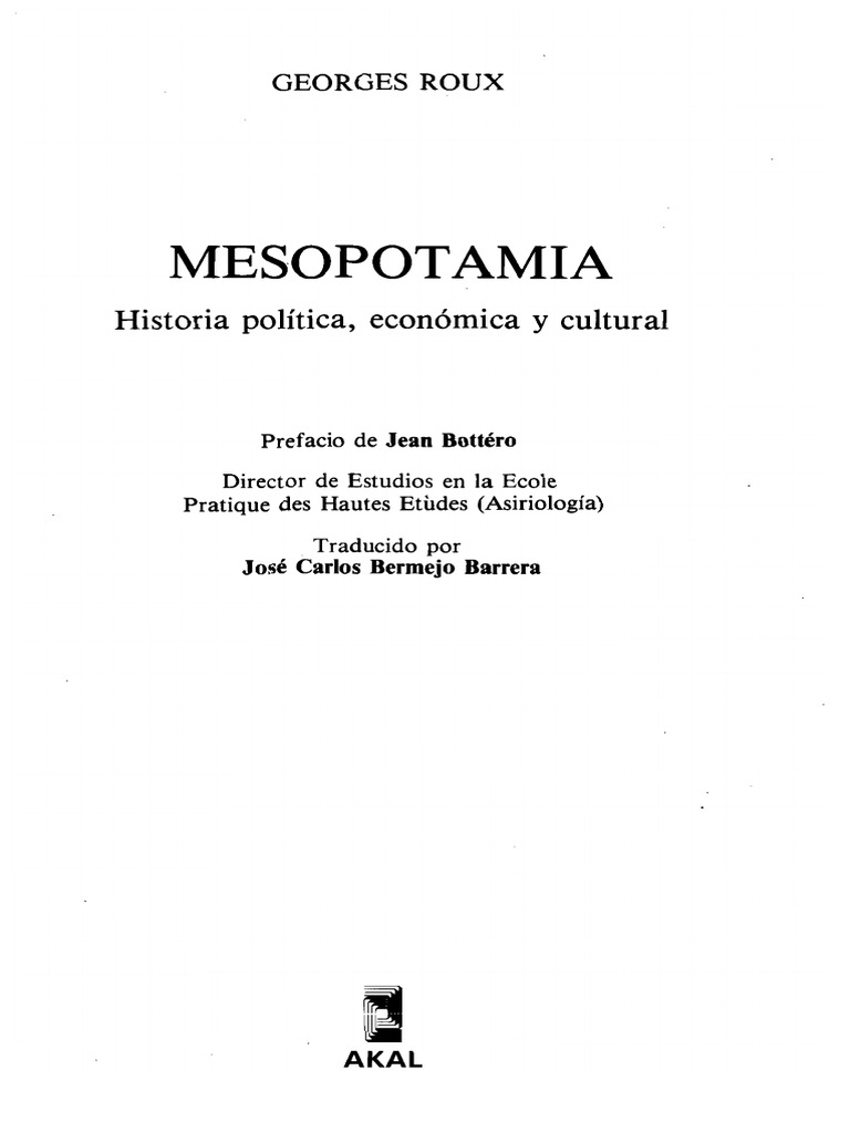ROUX 1987 Mesopotamia Caps 23 y 24 | PDF