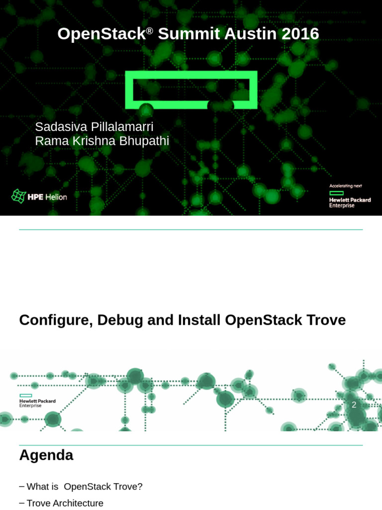 Open Stack Summit 2016 Trove | PDF | Open Stack | Backup
