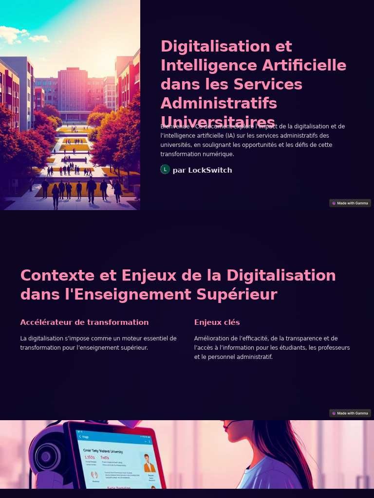 Digitalisation Et Intelligence Artificielle Dans Les Services ...