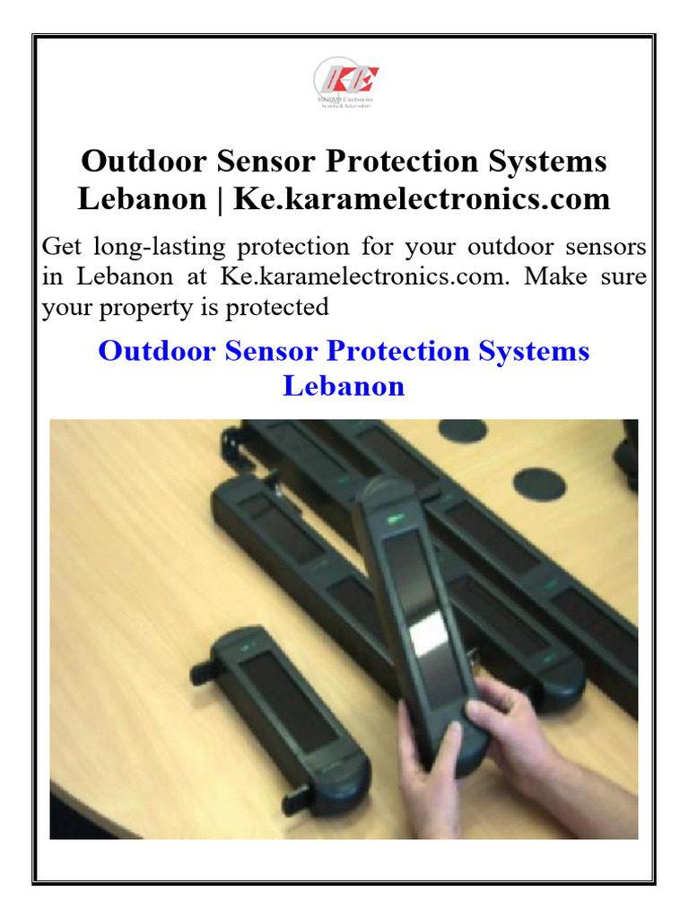 Outdoor Sensor Protection Systems Lebanon | PDF