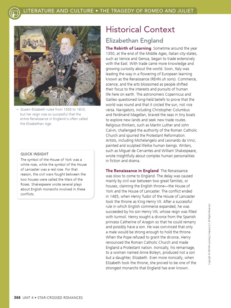 IntroToUnit4 | PDF | William Shakespeare | Renaissance