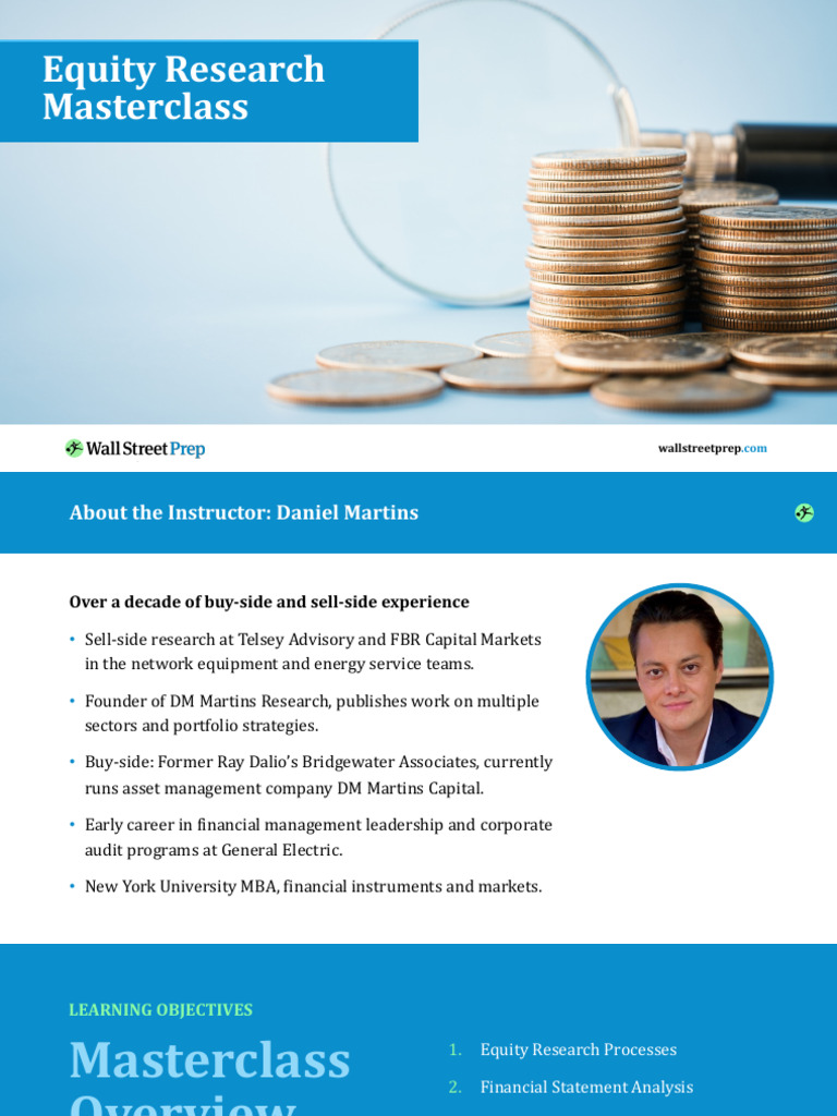 ERC 1 Equity Research Processes 677c6b5da0d2a | PDF | Hedge Fund | Financial Analyst