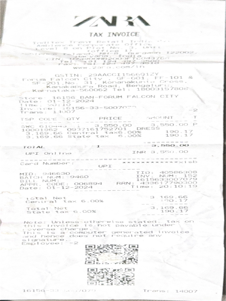 Uniform Allowance - 3550 Bill | PDF