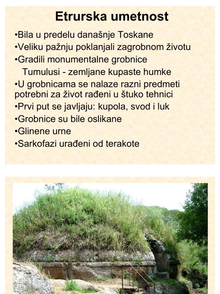 Etrurska Umetnost | PDF