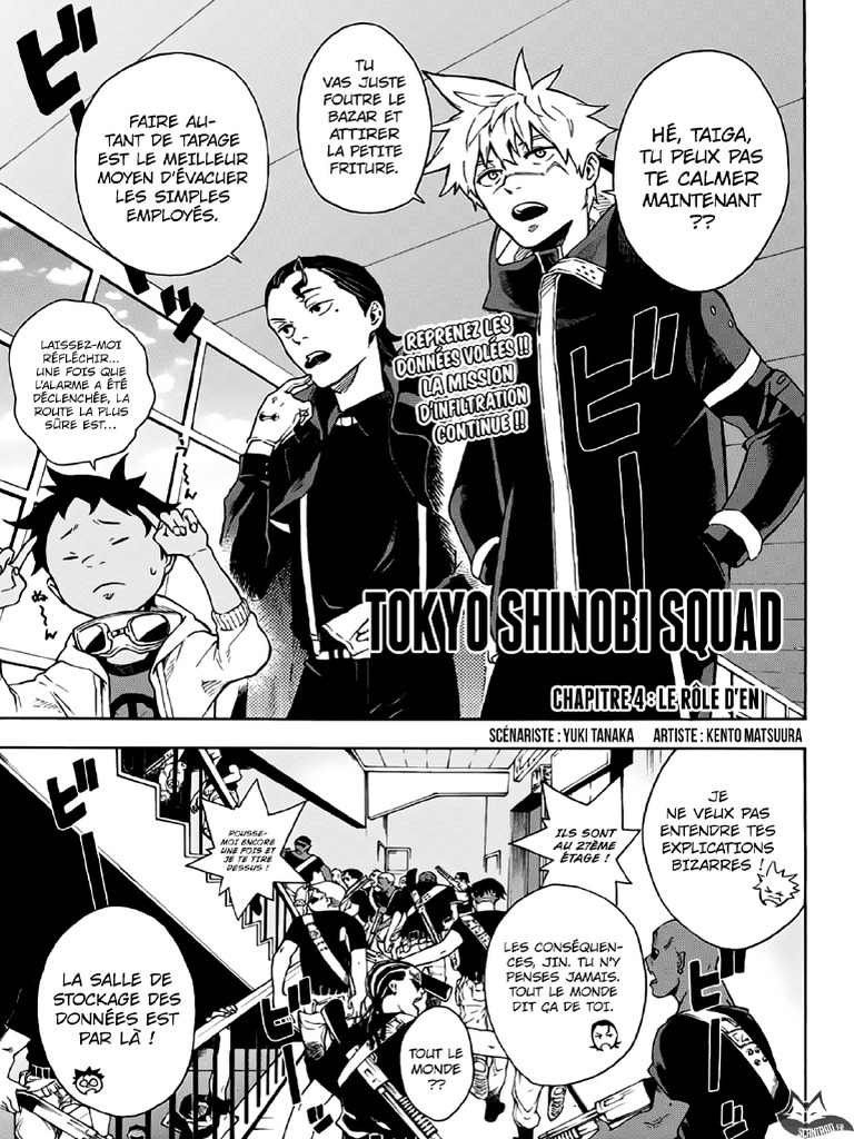 Tokyo Shinobi Squad Chap04 | PDF
