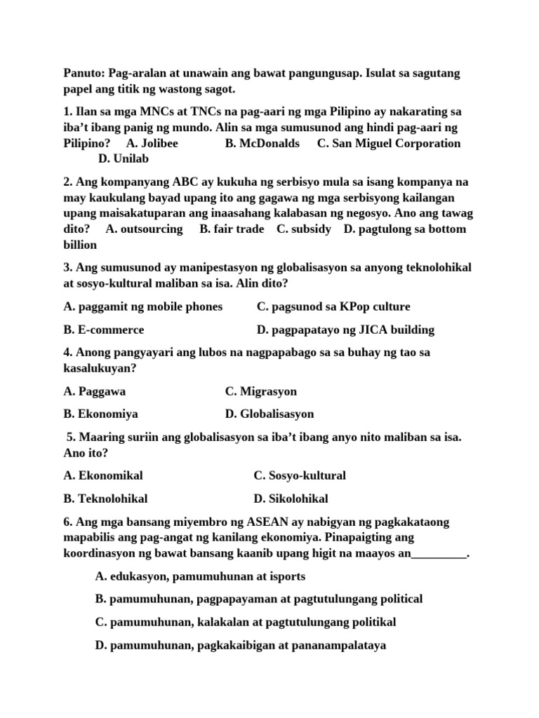 AP Test | PDF