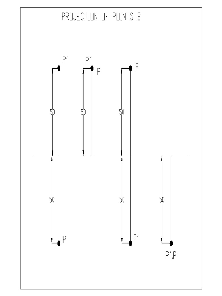 Projections of Points 2 | PDF