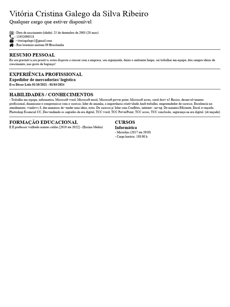 Curriculumvitae | PDF