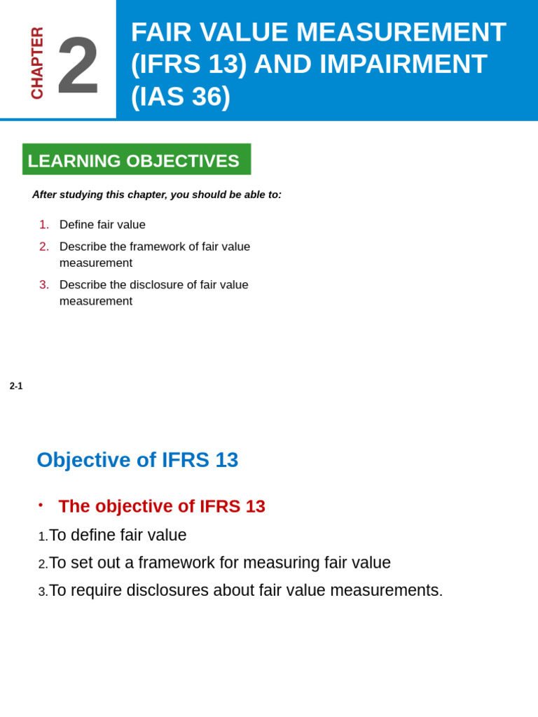 Ch02 (Final Edit) (1) | PDF | Fair Value | International Financial Reporting Standards