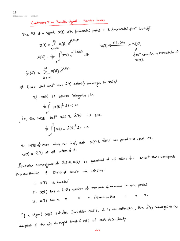 15.continuous Time FS | PDF