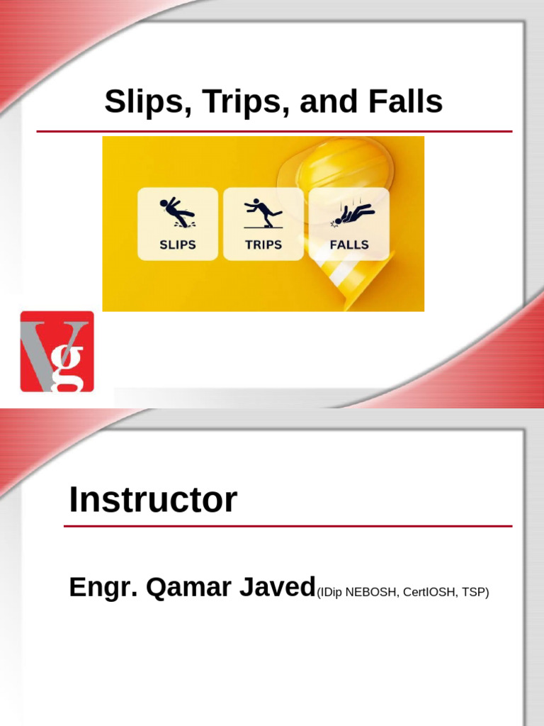 Preventing Slips, Trips, and Falls | PDF | Ladder | Risk