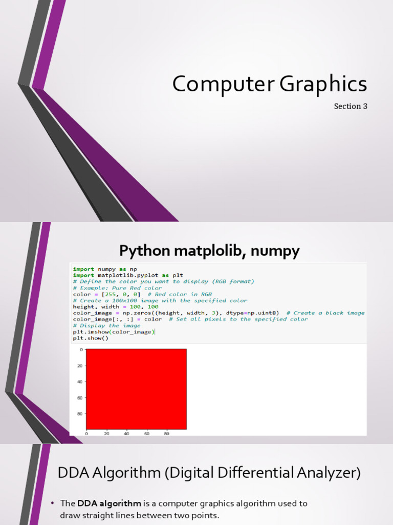 Section3_CG | PDF | Mathematics | Computer Programming Section3_CG | PDF | Mathematics | Computer Programming