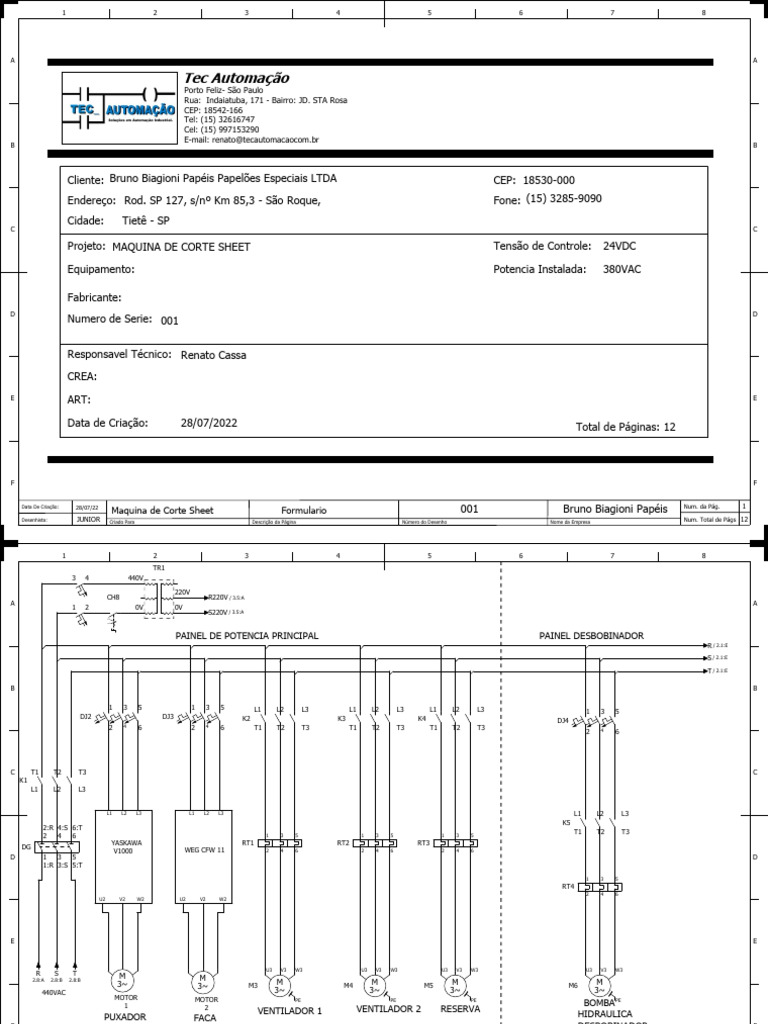 Corte Sheet | PDF