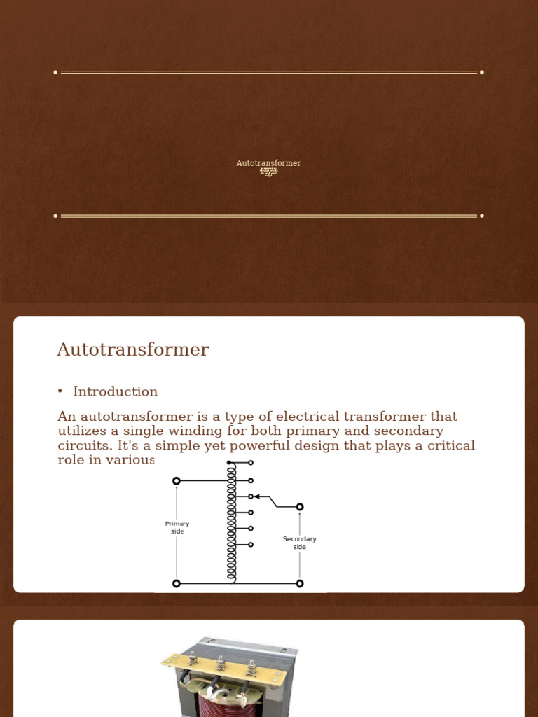 Autotransformer | PDF | Transformer | Electrical Engineering