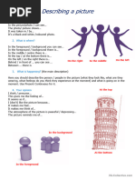 Phrases for Describing Pictures | PDF