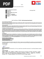 Tata AIA Param Raksha Life Pro Leaflet | PDF | Insurance | Life Insurance