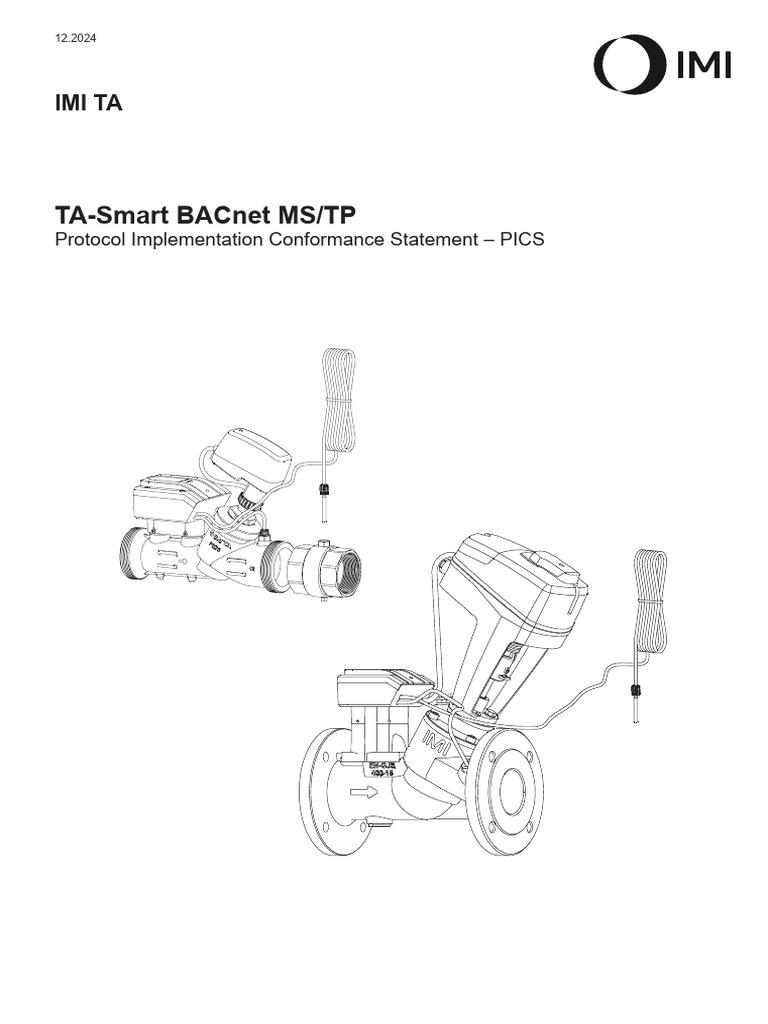 TA-Smart BACnet MS TP Protocol Implementation | PDF | Pressure Measurement | Valve