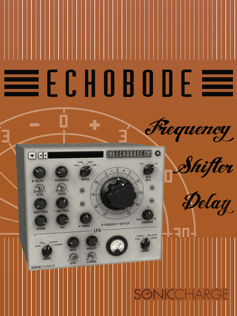 Sonic Charge Echobode User Guide | PDF | Telecommunications Engineering | Computer Engineering