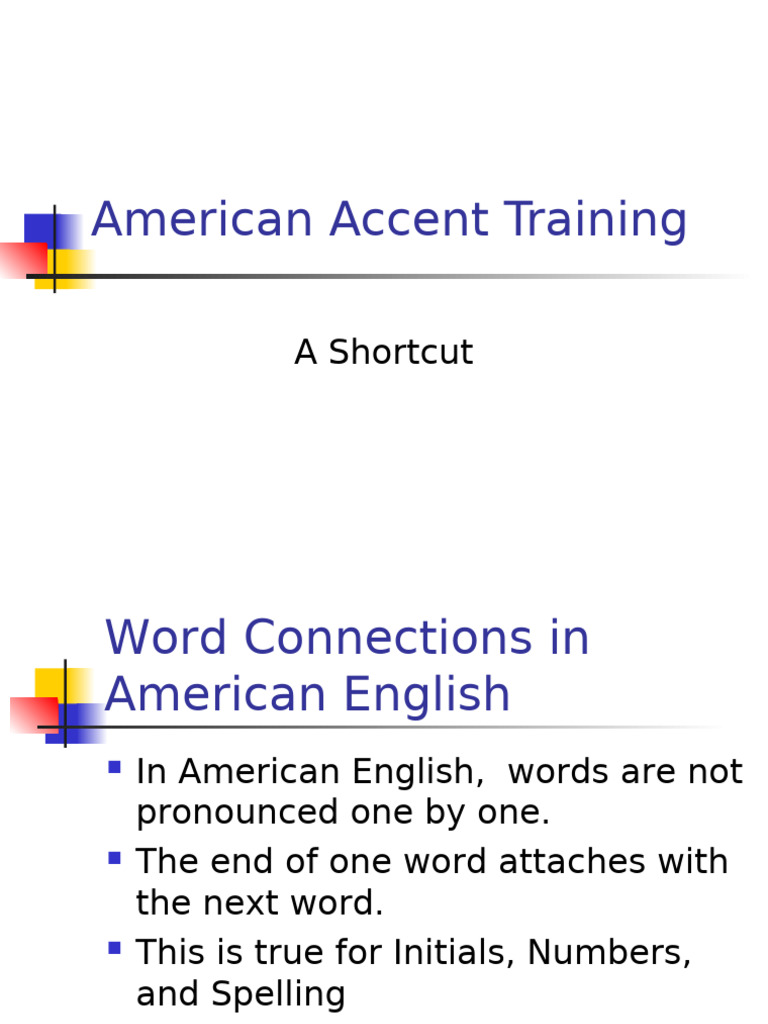 American Accent Training Pdf Vowel Language Families