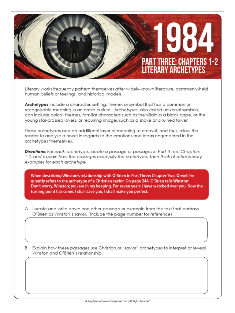 1984_Part_3_Chapters_1_4.pdf | PDF | Archetype