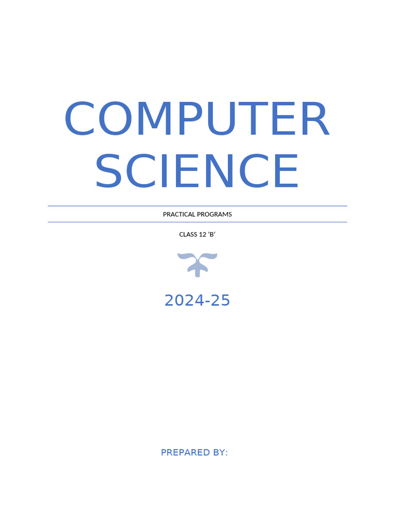 Computer Science | PDF