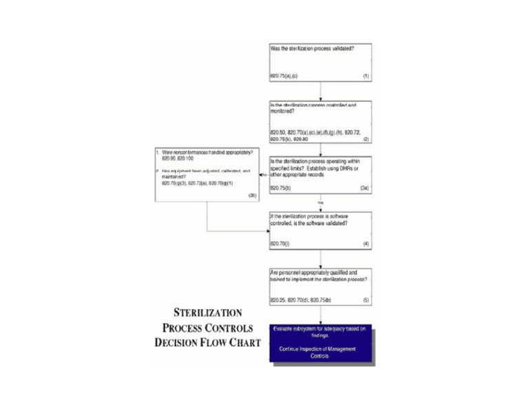 Sterilization Control Cycle | PDF
