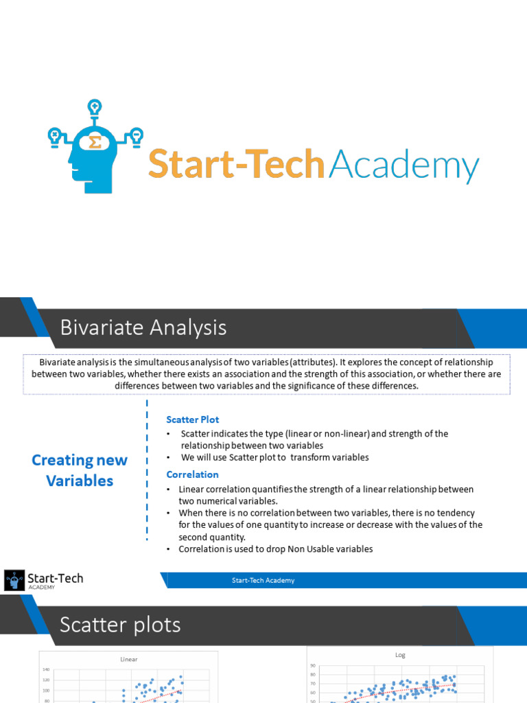 Bivariate Analysis Techniques | PDF
