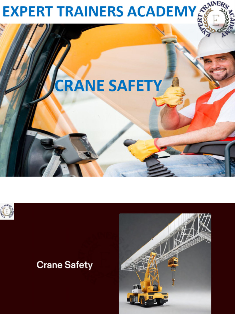 Crane Safety | PDF